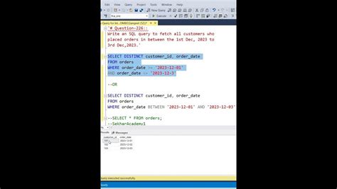 sql interview question 226 sql mysql oracle interview shorts reels coding