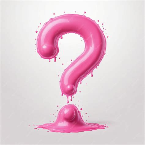 premium photo 3d question mark icon sign or ask faq and qa answer