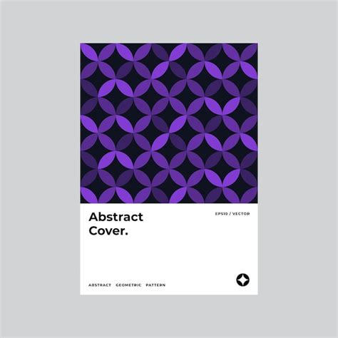 Premium Vector Design Cover With Floral Seamless Pattern