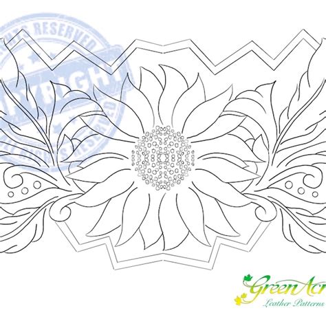 Cuff Tooling Pattern Etsy