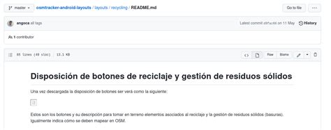Recycling Button Disposition Imagen Broken Issue Labexp Osmtracker Android Layouts GitHub