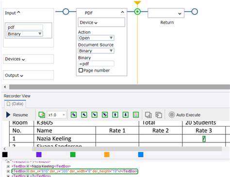 How To Extract Table From Pdf Readable File Using Only Kofax Rpa