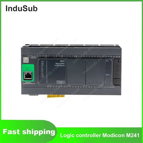yy ใหม่ original tm241ce40t tm241ce24t plc logic controller modicon m241 40 io ทรานซิสเตอร์ pnp