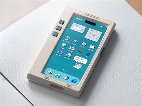 This Retro Iphone Case Turns It Into A Makeshift Old Windows Pc With