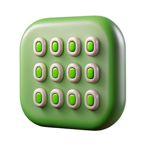 Vibrant Contemporary Binary Code Matrix With Green Digits Cutout