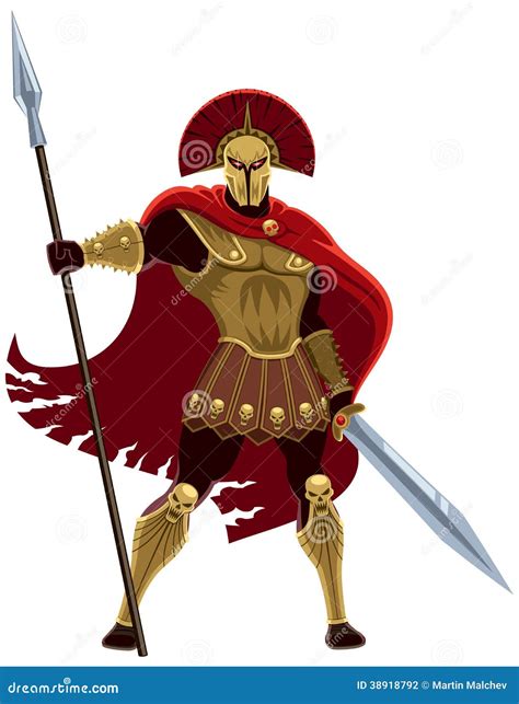 Ares God Of War Stock Image 4082995