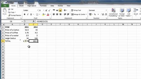 How To Create 3d Formulas In Microsoft Excel 2010