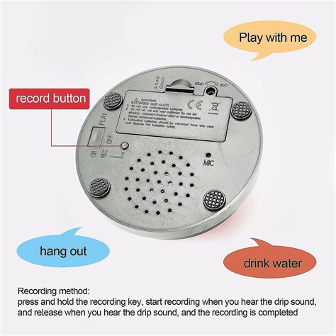 Pet Toy Of Voice Recording Button Recordable Talking Buttons Set For
