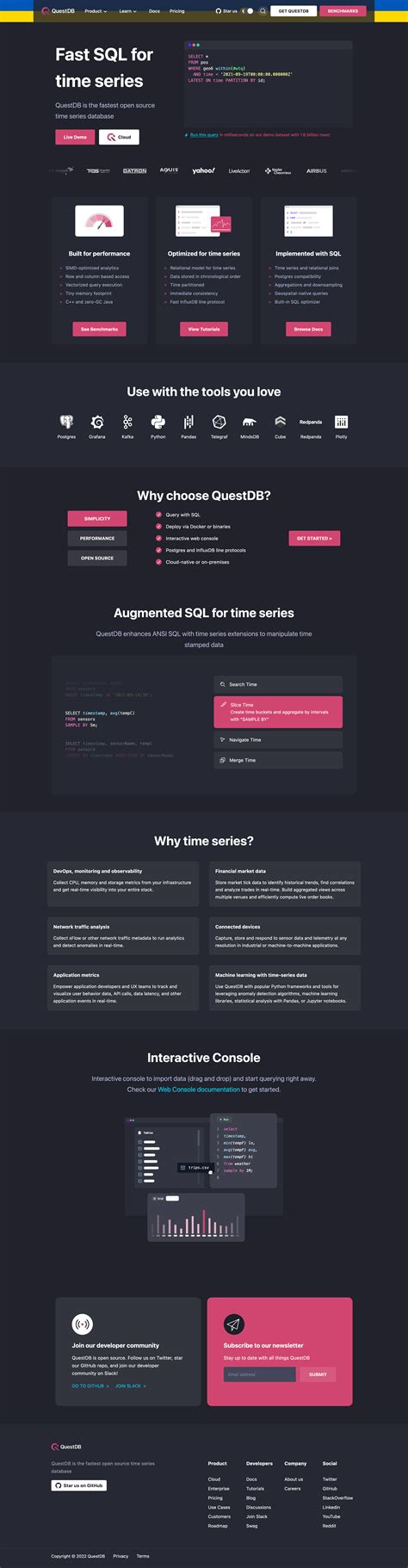 QuestDB Issue 114 Dwyl Technology Stack GitHub