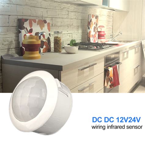 AU Wiring Infrared Sensor W Ceiling Lamp Downlight Human Body Induction Switch EBay