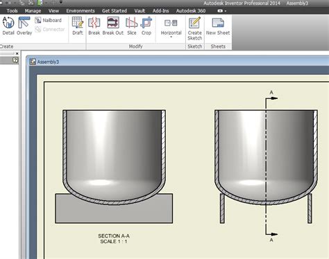 Solved Section View As The Master View Autodesk Community