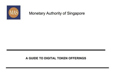 Ico Law Alert — Heads Up On New Ico Guidance From Singapores Mas By Gordon H Einstein Esq