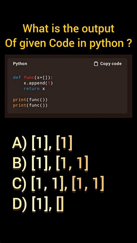 Data Guy Python Coding Challenge Day 8 What Is The Output Of The Following Python Code