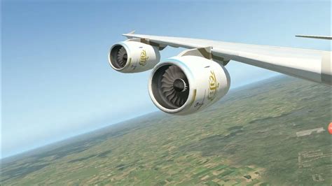 Real Gp7000 Engine Sound Airbus A380 X Plane 11 Youtube