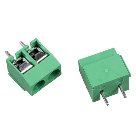 High Quality Pcs Pole Mm Pitch Pcb Mount Screw Terminal Block Connector A V In