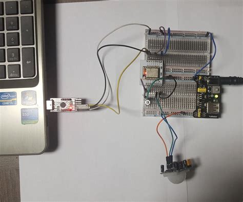 Iot Wifi Diy Motion Detector With E Mail Notification Using Pir Sensor