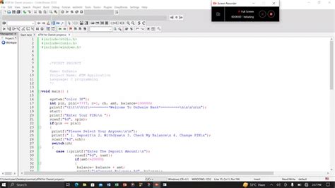 Video Daniel Adisa On Linkedin Cprogramminglanguage Firstproject Cprogramming
