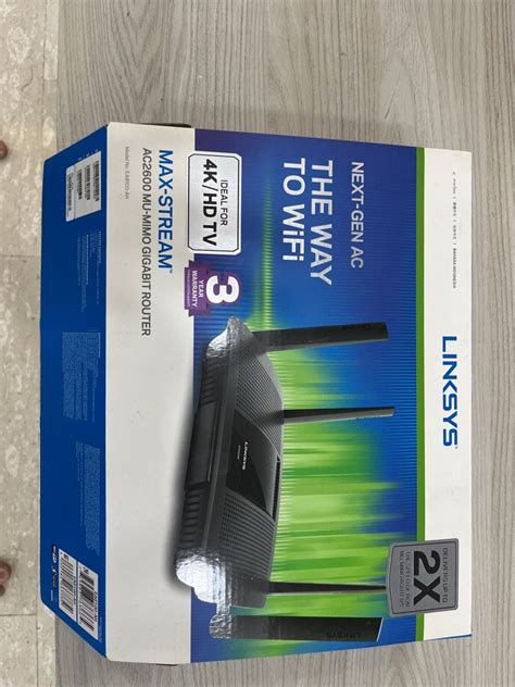 Linksys Router EA Computers Tech Parts Accessories Networking On Carousell