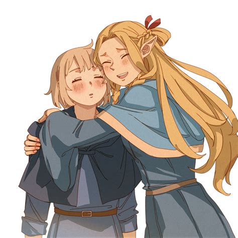 Marcille Donato Falin Touden And Falin Touden Dungeon Meshi Drawn By Parientou Danbooru