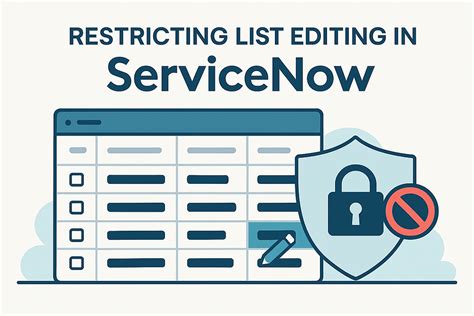 How To Make A Field Read Only In A Servicenow List View