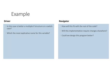 Pair Programming A Pratical Guide Ppt