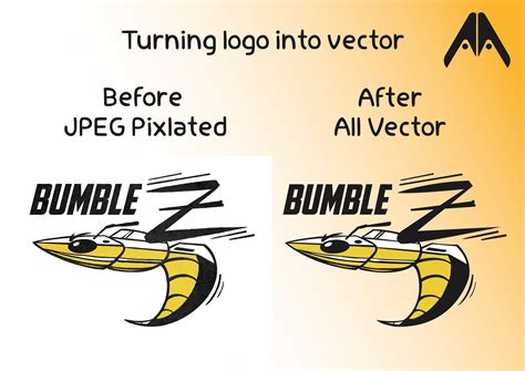 Turning Pixelated Logos Into Vector On Behance