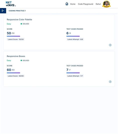 Rahul K On Linkedin Codingpractice Nxtwavelearning Codewithpassion