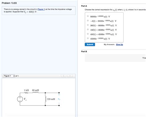 Solved There Is No Energy Stored In The Circuit In Figure Chegg