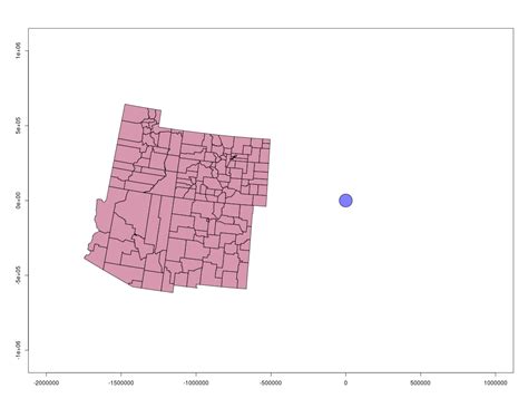 R Why Do These Coordinates Not Display Correctly Or Intersect Correctly With This Boundary