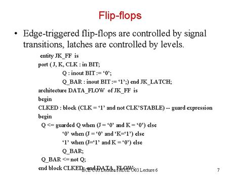 Lecture 18 Vhdl Modeling Of Sequential Machines Prith