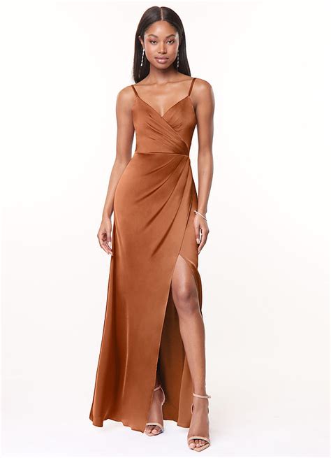 Copper Bridesmaid Dresses Azazie