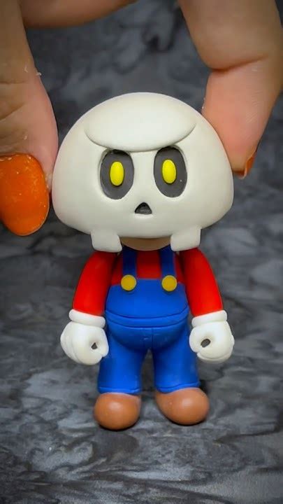 Bone Goomba From Super Mario Bros Wonder With Clay Supermario Youtube
