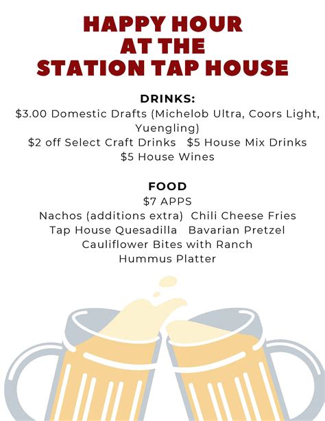Happy Hour Station Taphouse