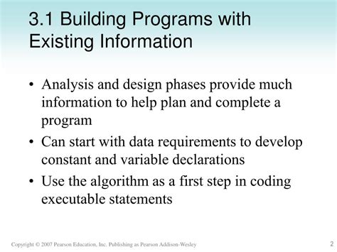 ppt chapter 3 top down design with functions and classes powerpoint