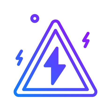 Thunder Generic Gradient Icon Thunder Generic Gradient Icon