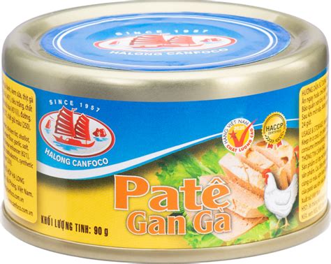 Chicken Liver Paste 90g Halong Canned Food Joint Stock Corporation