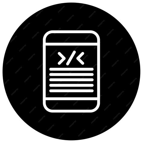 Premium Vector Application Coding Vector Illustration