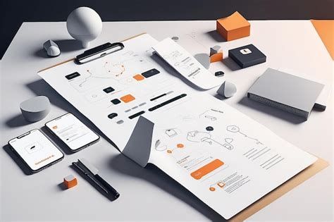 Premium Ai Image Product Iteration Concept Illustration