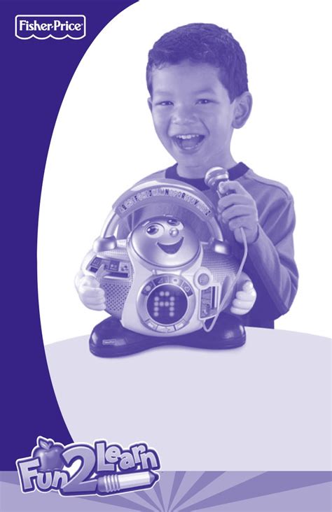 Mattel Fun 2 Learn Learning Dj Instruction Sheet Manualzz