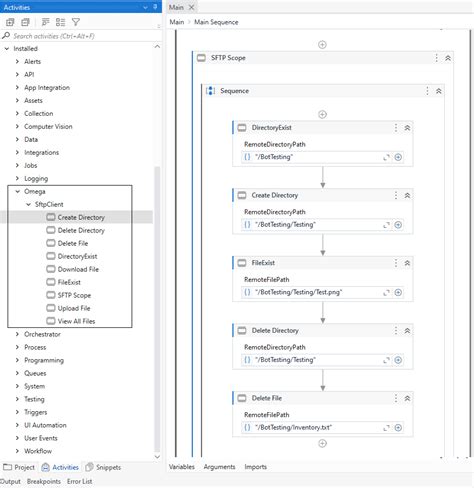 Sftp Client Rpa Component Uipath Marketplace Overview