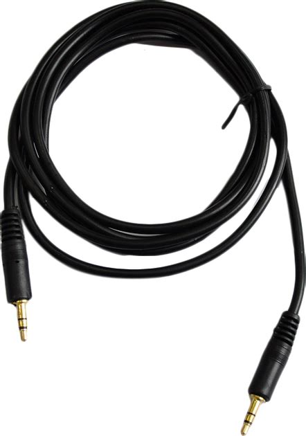 Кабель Atcom 3 5 мм Mini Jack M M 1 8 м Black 17435 фото