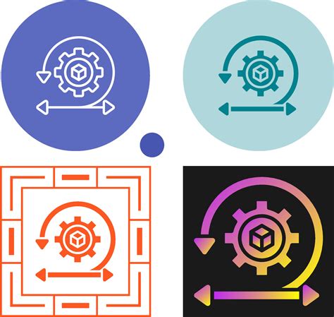 Iterative Design Vector Icon 40789526 Vector Art At Vecteezy