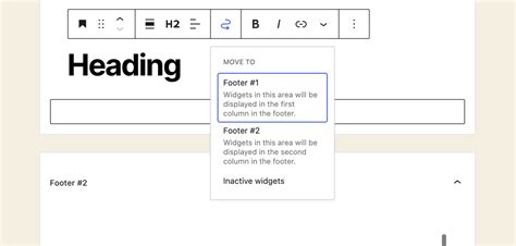 Block Based Widgets Editor Documentation WordPress Org
