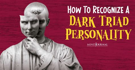 How The Dark Triad Personality Types Differ