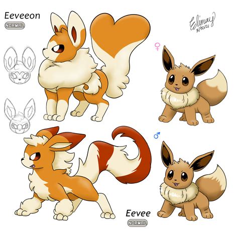 Eevee Evolution Normal Type