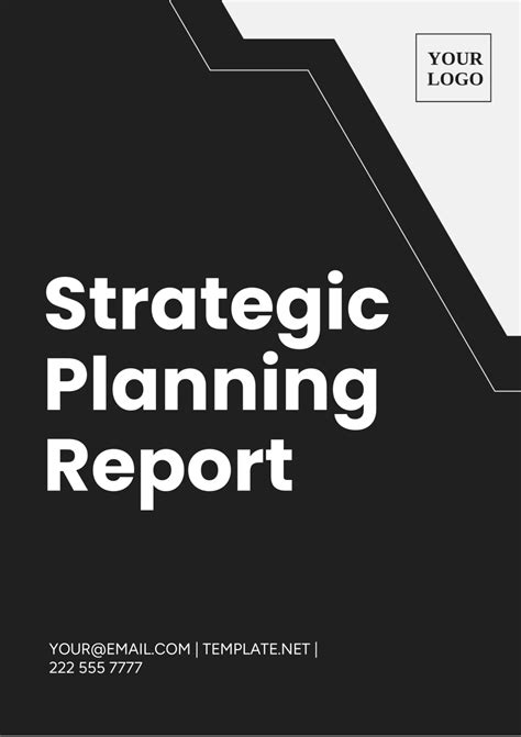 Free Strategic Planning Report Template To Edit Online