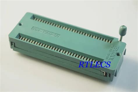 Test Tool Ic Dip Zif Zip Socket 64 Pin Pitch 1 78 Mm 1 778 Press Fit Dual Row Spacing 20 70 Mm 0