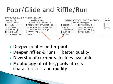 Ppt Poor Glide And Riffle Run Powerpoint Presentation Free Download