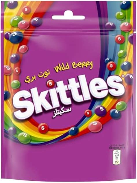 Skittles Wild Berry Wild Fruit Flavour Bag Of 174 G Amazonfr