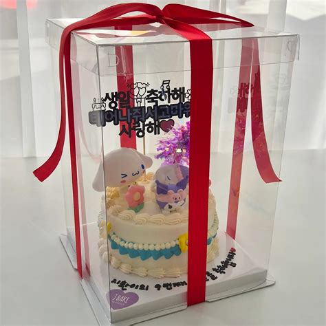 제이베이크 울산케이크 울산레터링케이크 울산당일케이크 울산퇴직케이크 울산수제케이크 피규어와 토퍼는 매장에 미리 가져다주셔야하세요 ️ 포장은 높은 투명케이스에 포장되세요😊